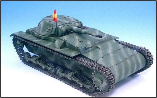 Verdeja – испанские опытные легкие танки и САУ (1938-1945 гг ...